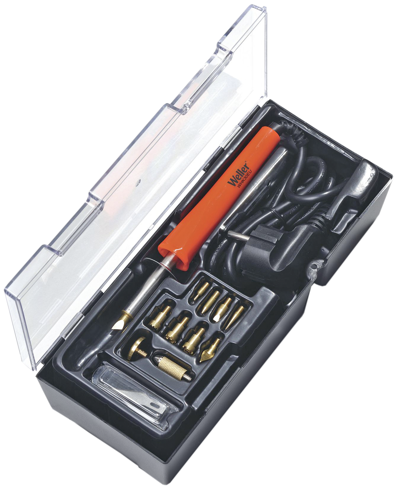 Weller loddekolbe 30W/230V, hobbykit med 15 dele - SVS Værktøj